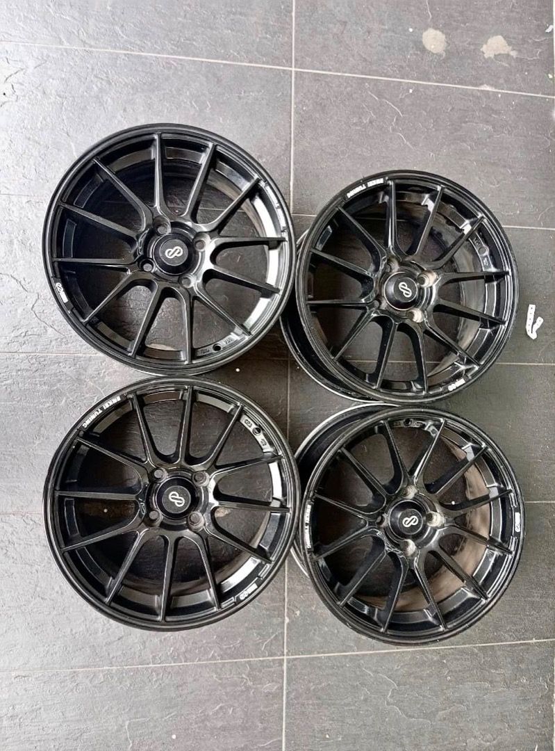 SPORT Rim ENKEI THAILAND 15" JAZZ CITY VIOS YARIS ALMERA MYVI SAGA BEZZA MAZDA 2 , Auto ...