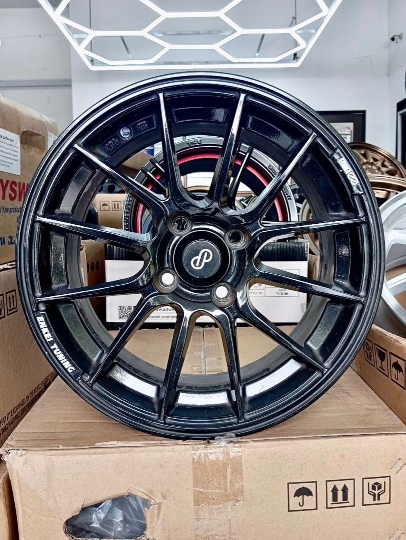 SPORT Rim ENKEI THAILAND 15" JAZZ CITY VIOS YARIS ALMERA MYVI SAGA ...
