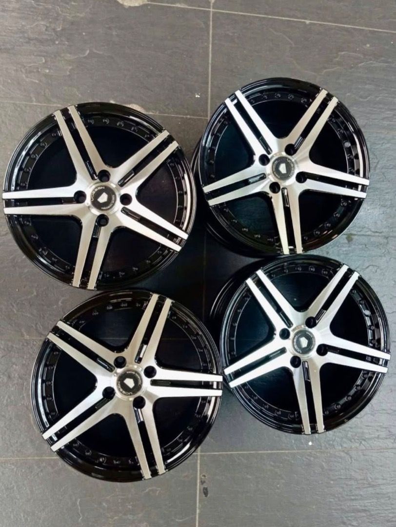 SPORT Rim VOSSEN 15" JAZZ CITY VIOS YARIS ALMERA MYVI SAGA BEZZA MAZDA ...
