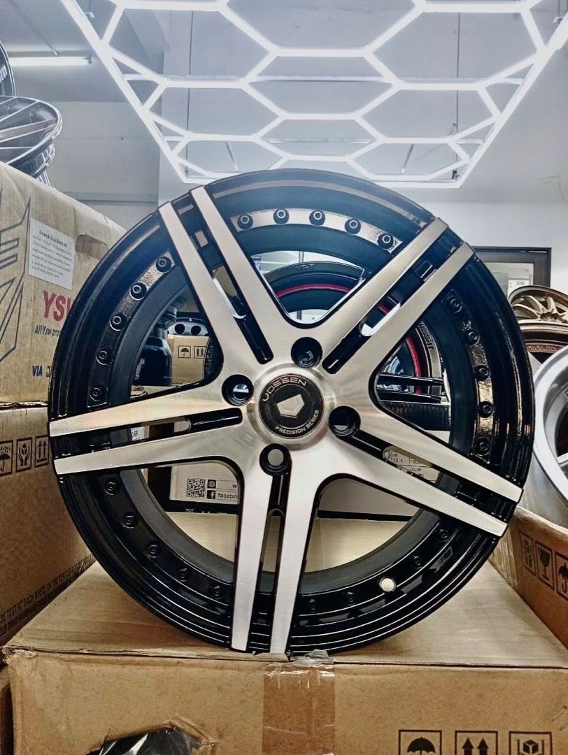 SPORT Rim VOSSEN 15" JAZZ CITY VIOS YARIS ALMERA MYVI SAGA BEZZA MAZDA ...