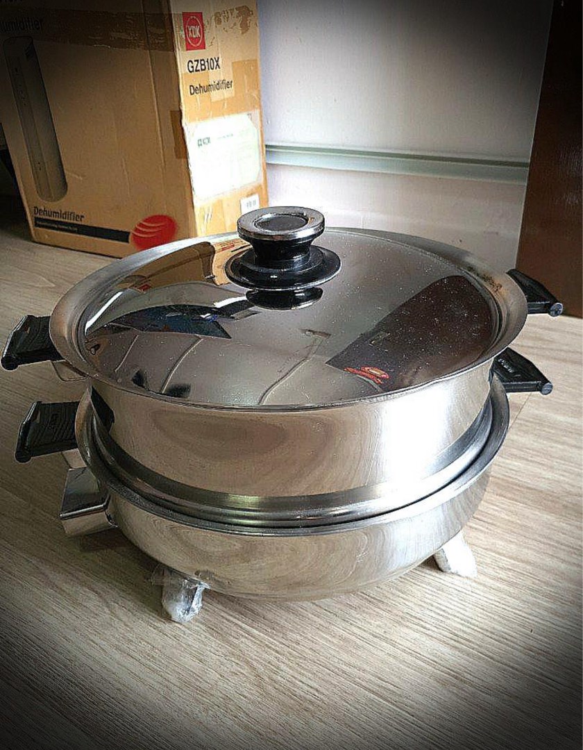 Stainless Steel Steamer/Steamboat/Cooker (adjustable temperature ...