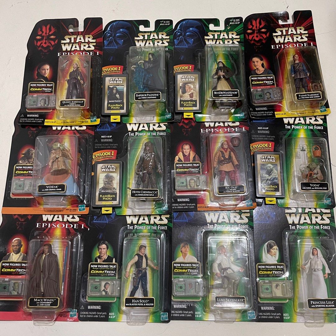Wunderschöne Star Wars Kenner Figuren Fotos