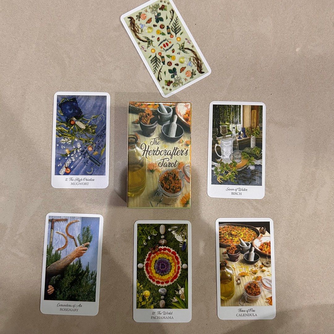 Tarot card + pdf guidebook, Hobbies & Toys, Toys & Games on Carousell