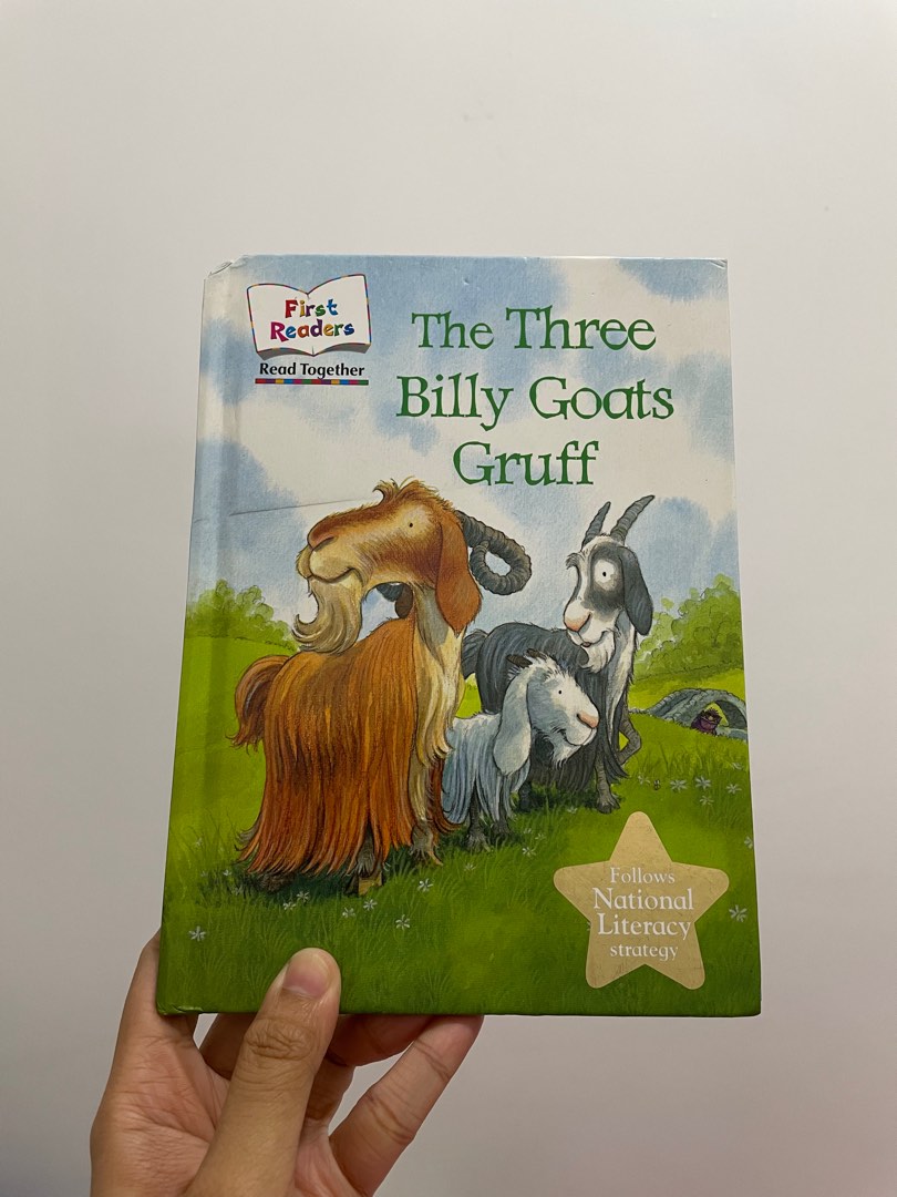 The Three Billy Goats Gruff | Children's Book | Hard Bound, Hobbies ...