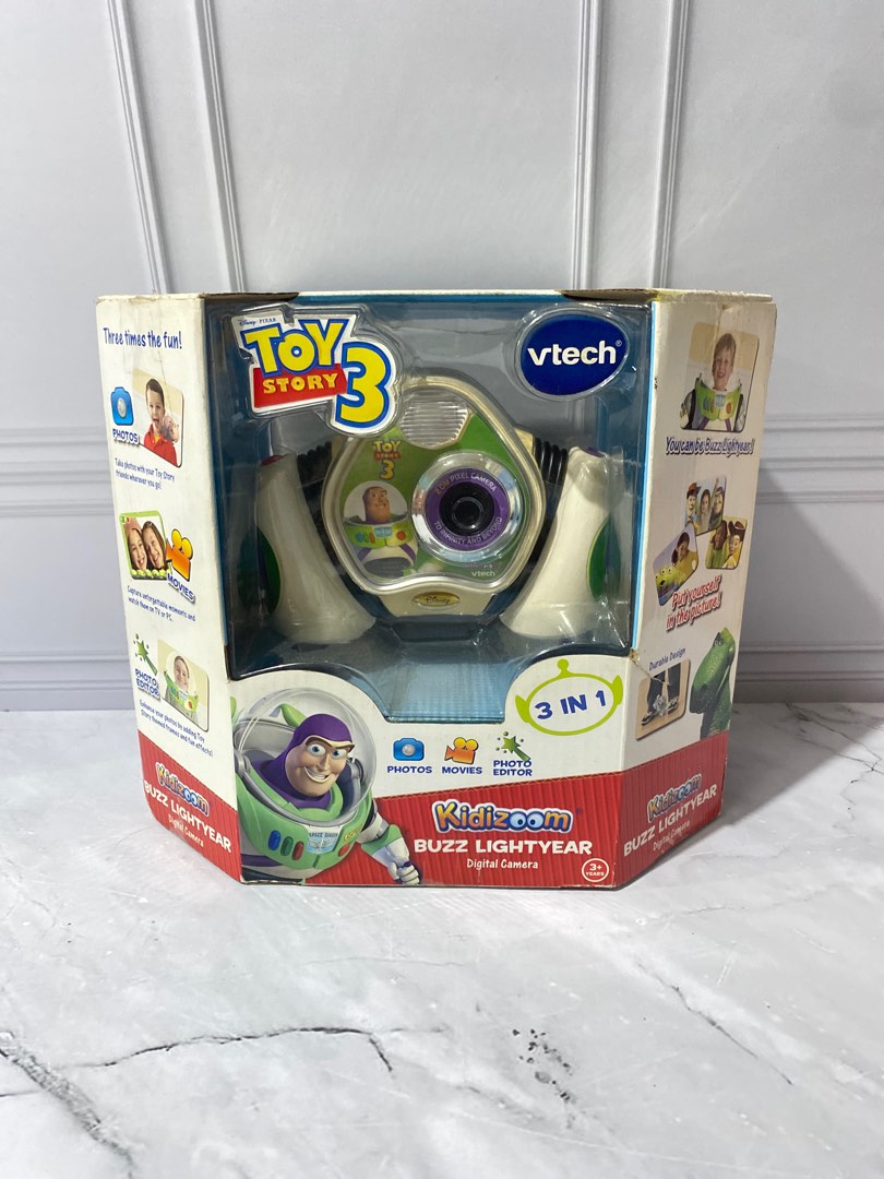 Toy Story Buzz Lightyear Camera Buzz Kidizoom, Elektronik, Lainnya di Carousell
