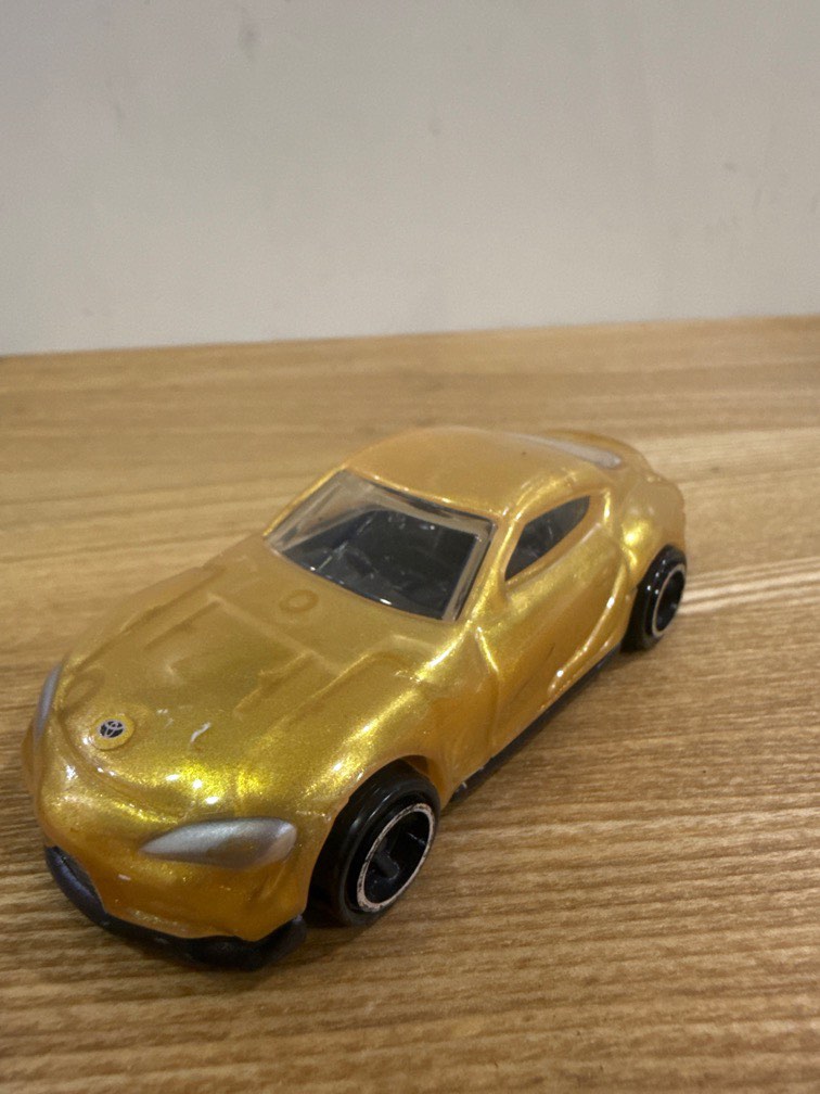 TOYOTA GR Supra Gold TOMICA Mcdonald Happy Meal Toy, Hobbies & Toys ...