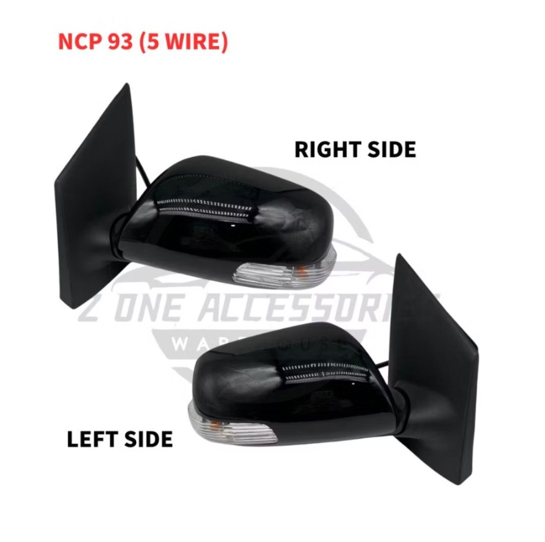 Toyota Vios NCP93 side mirror, Auto Accessories on Carousell