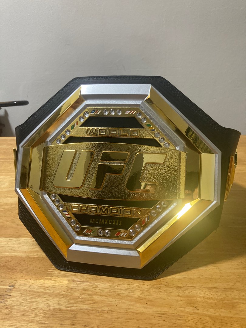 UFC Title Belt (Original Licensed Product) UFC Commemorative Title Belt ...