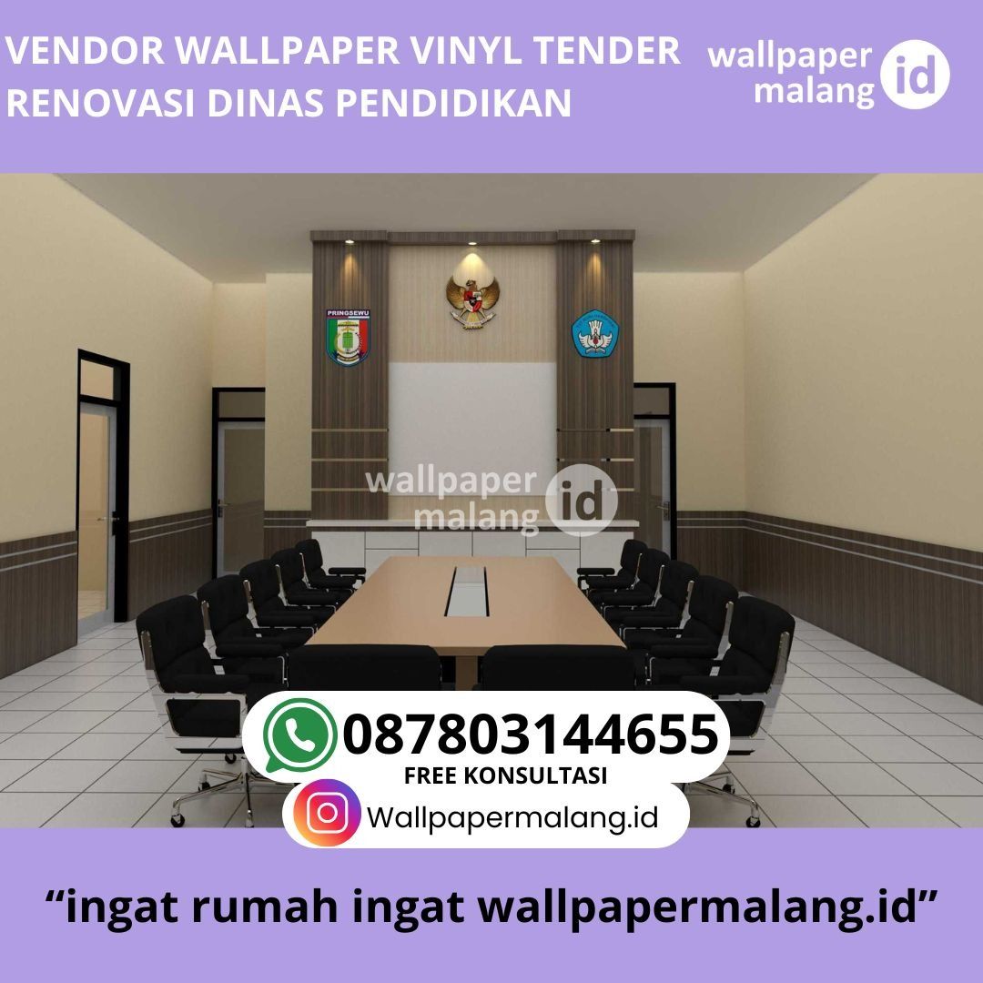 VENDOR WALLPAPER VINYL TENDER RENOVASI DINAS PENDIDIKAN, Barang Yang ...