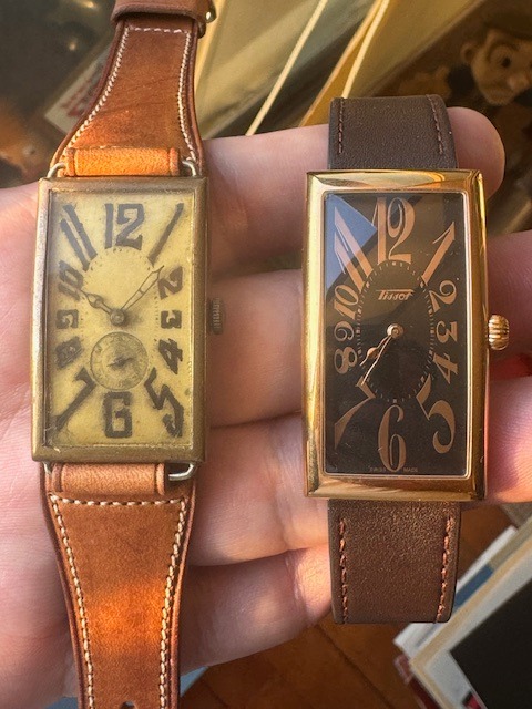 Very Large anonymous 49mm Art deco exploding numbers dial from the 30s ...