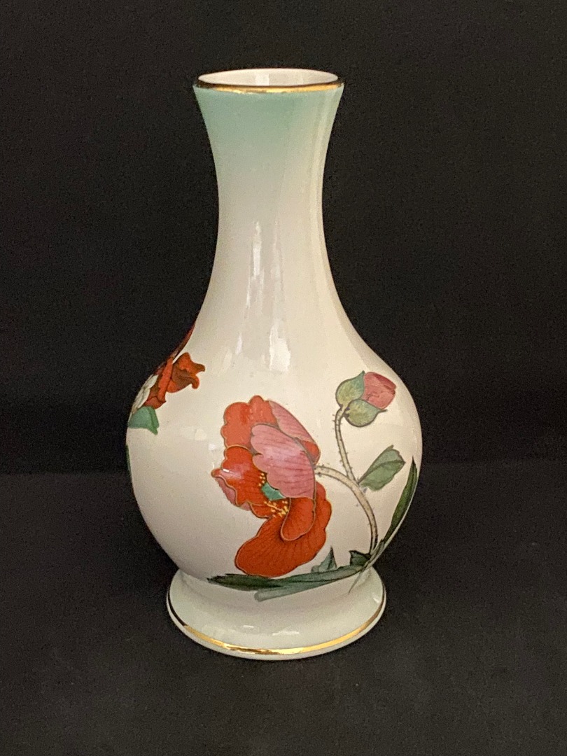 Vintage Collectible Hand Painted Royal Worcester Palissy Wild Roses Bud ...