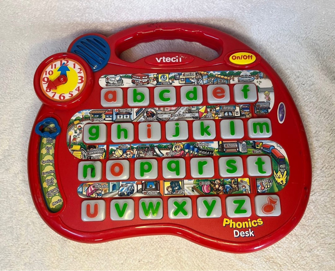 Vtech Phonics Desk, Hobbies & Toys, Toys & Games on Carousell