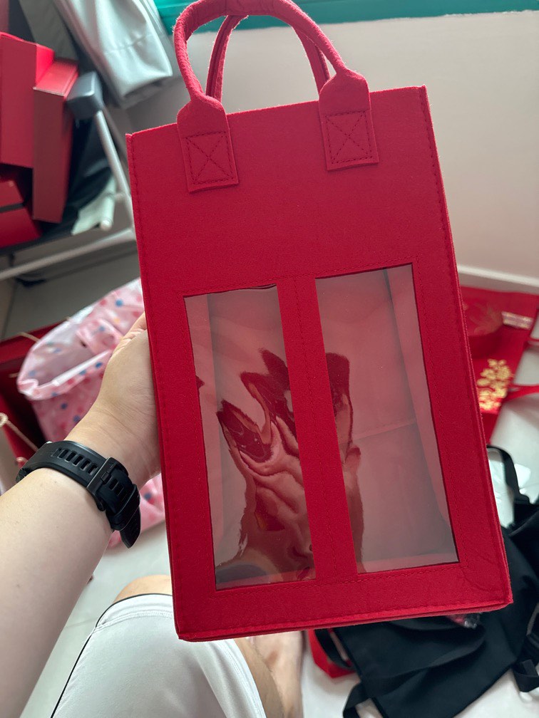 Wedding alcohol bag for 过大礼 on Carousell