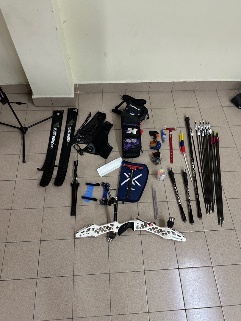 Wiawis ATF X recurve bow like new, Sports Equipment, Other Sports ...