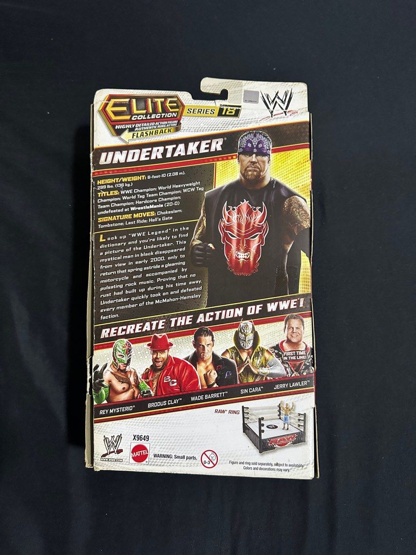 WWE Undertaker Series 18, Hobbies & Toys, Toys & Games on Carousell
