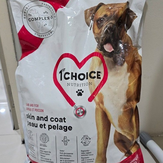 1st Choice Dog Food Lamb and Fish (Medium and Large Breeds) 11kg, Pet ...