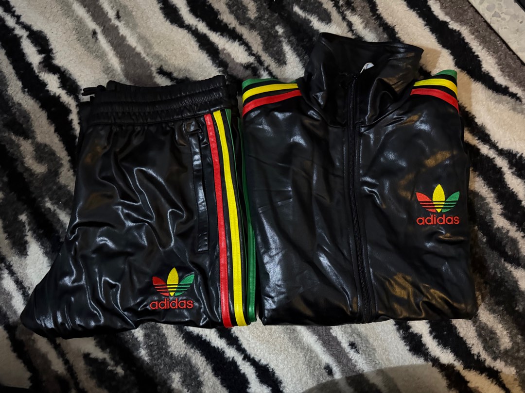 Adidas Tracktop Trackpant Rasta Chile 62, Men's Fashion, Coats, Jackets ...