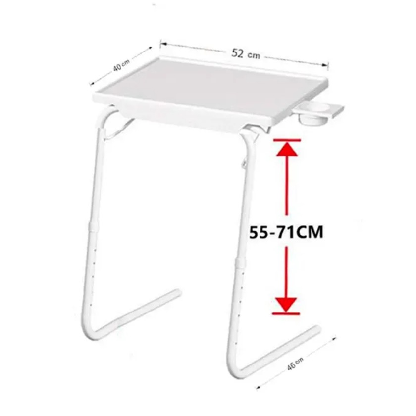 Adjustable Laptop Table | Foldable Bed Desk | Height Adjustable Table ...
