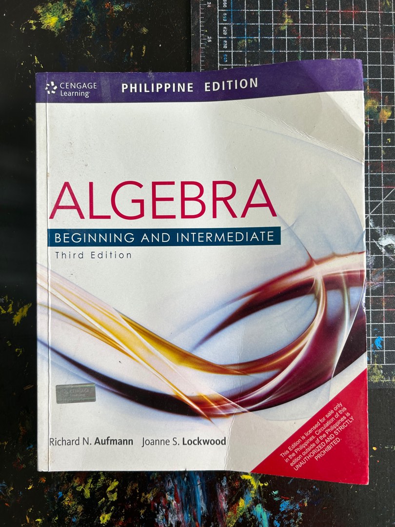 Algebra beginning and Intermediate 3rd edition, Hobbies & Toys, Books ...