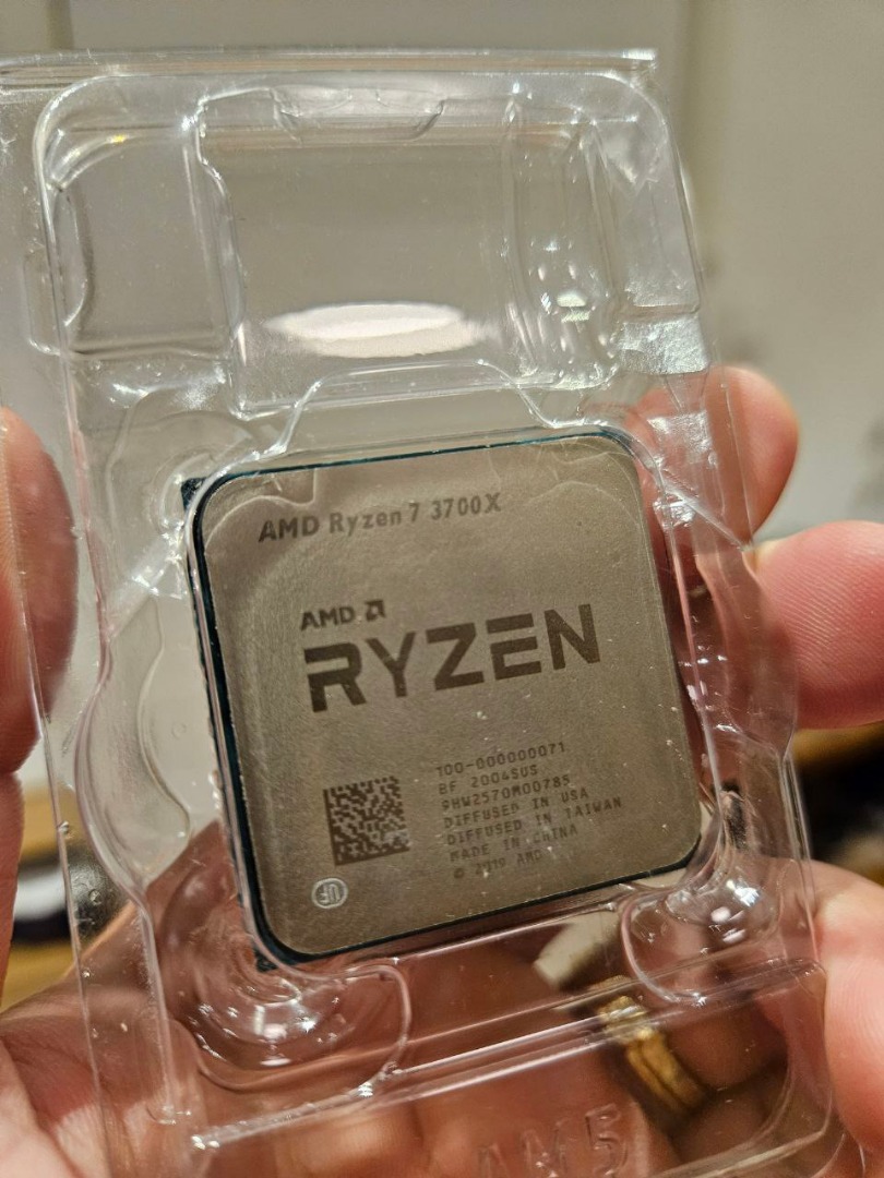 AMD Ryzen 7 3700X CPU with Cooler, Computers & Tech, Parts ...
