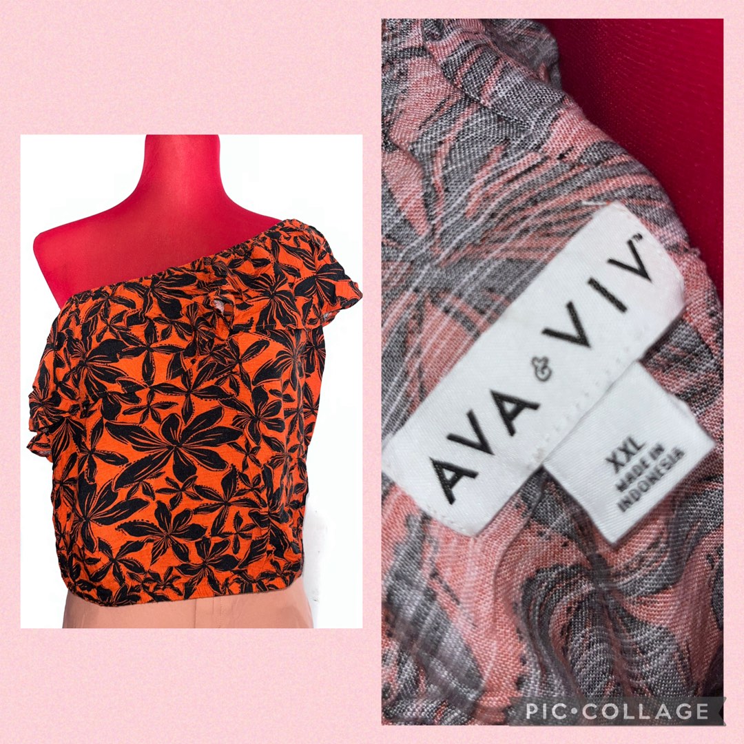 Ava Viv One side off shoulder, Women's Fashion, Tops, Others Tops on ...