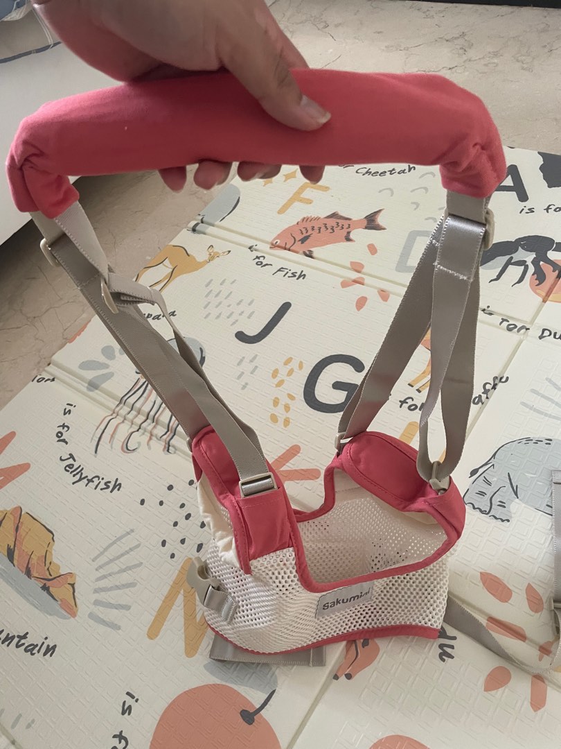 Baby walker sakumini pink like new membantu anak berjalan pegangan anak ...