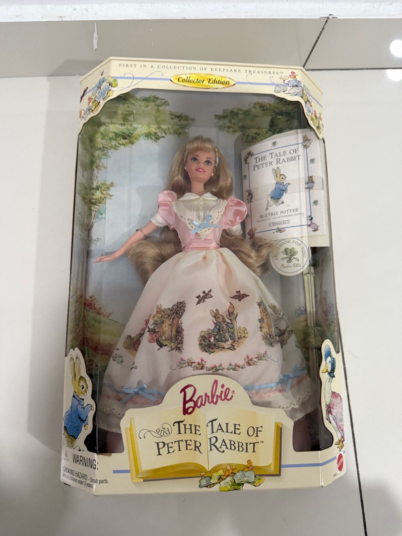 Reserved (B202) Barbie Collector Edition The Tale of Peter Rabbit 1997 ...
