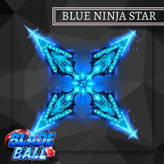 Blade Ball Weapon || Blue Ninja Star, Video Gaming, Gaming Accessories ...