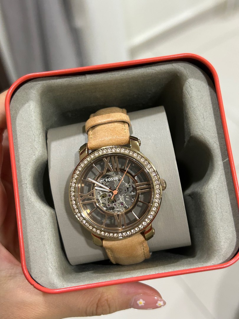 BNWT Fossil Curiosity Automatic Watch, Women's Fashion, Watches ...