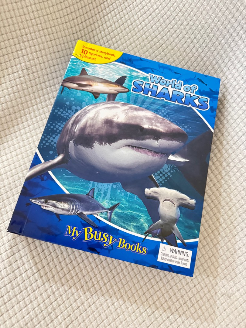 Busy book world of sharks complete, Hobbies & Toys, Books & Magazines ...