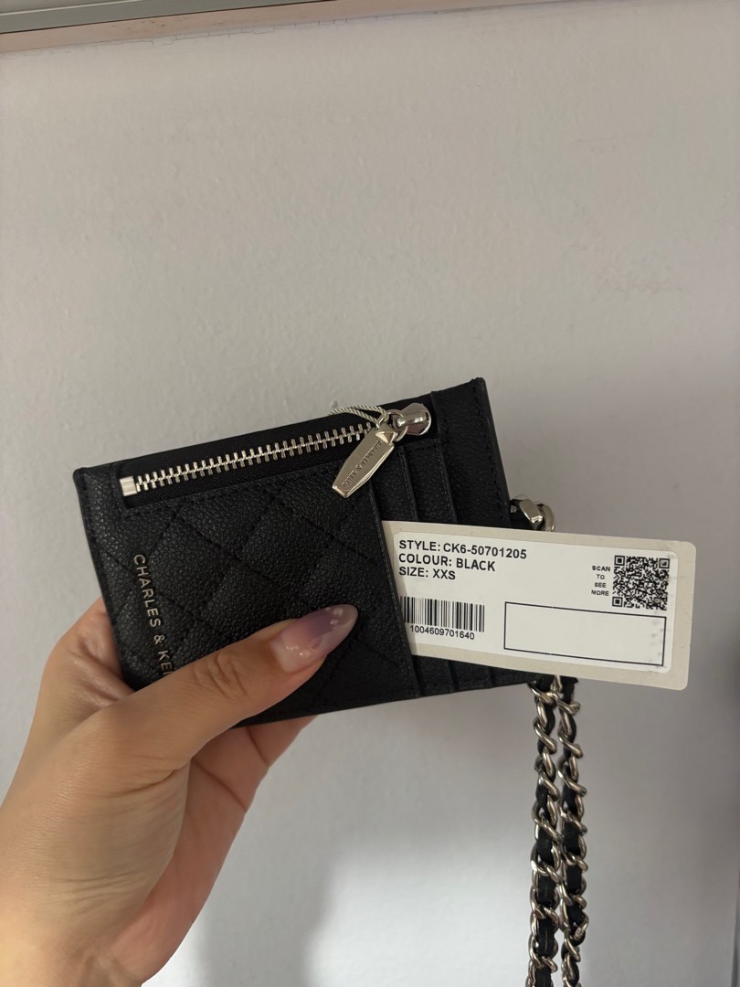 C & K card holder with strap, Women's Fashion, Bags & Wallets, Wallets ...