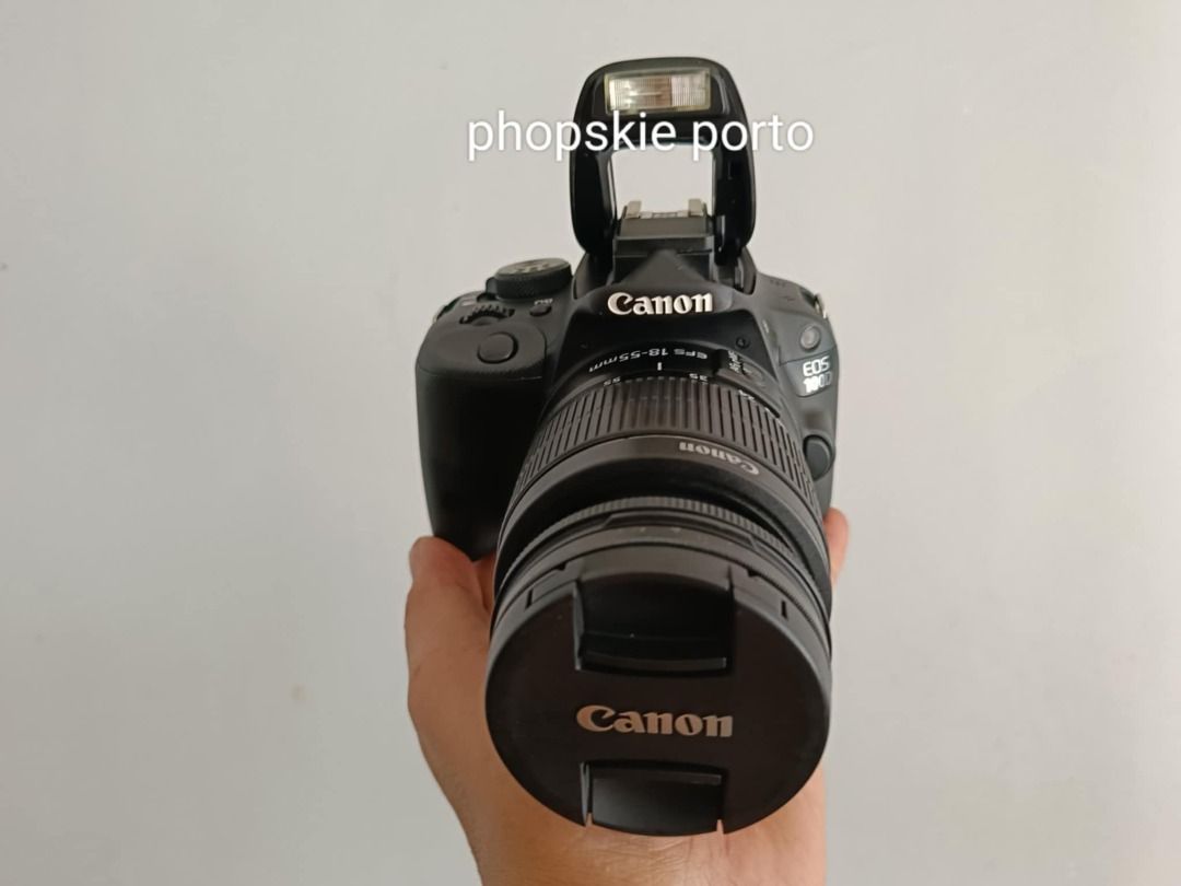 Canon EOS DSLR 100D with kit lens touch screen small compact ...