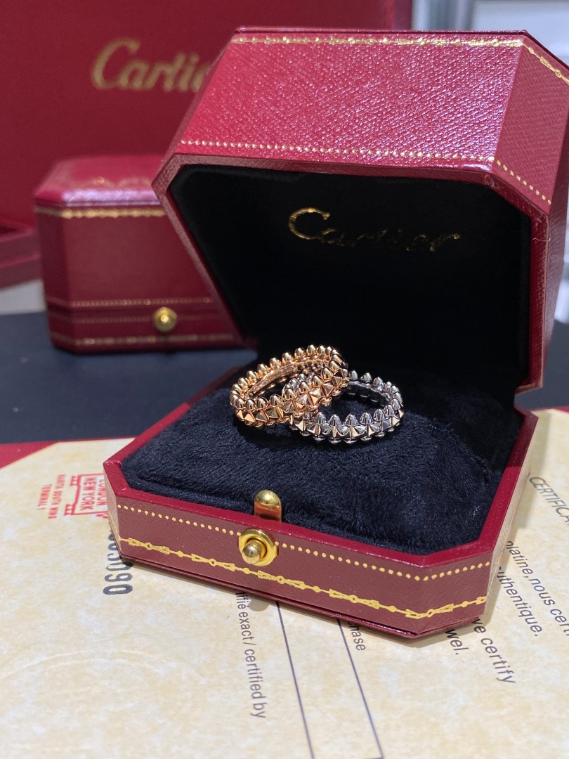 Cartier couple ring, Luxury, Accessories on Carousell