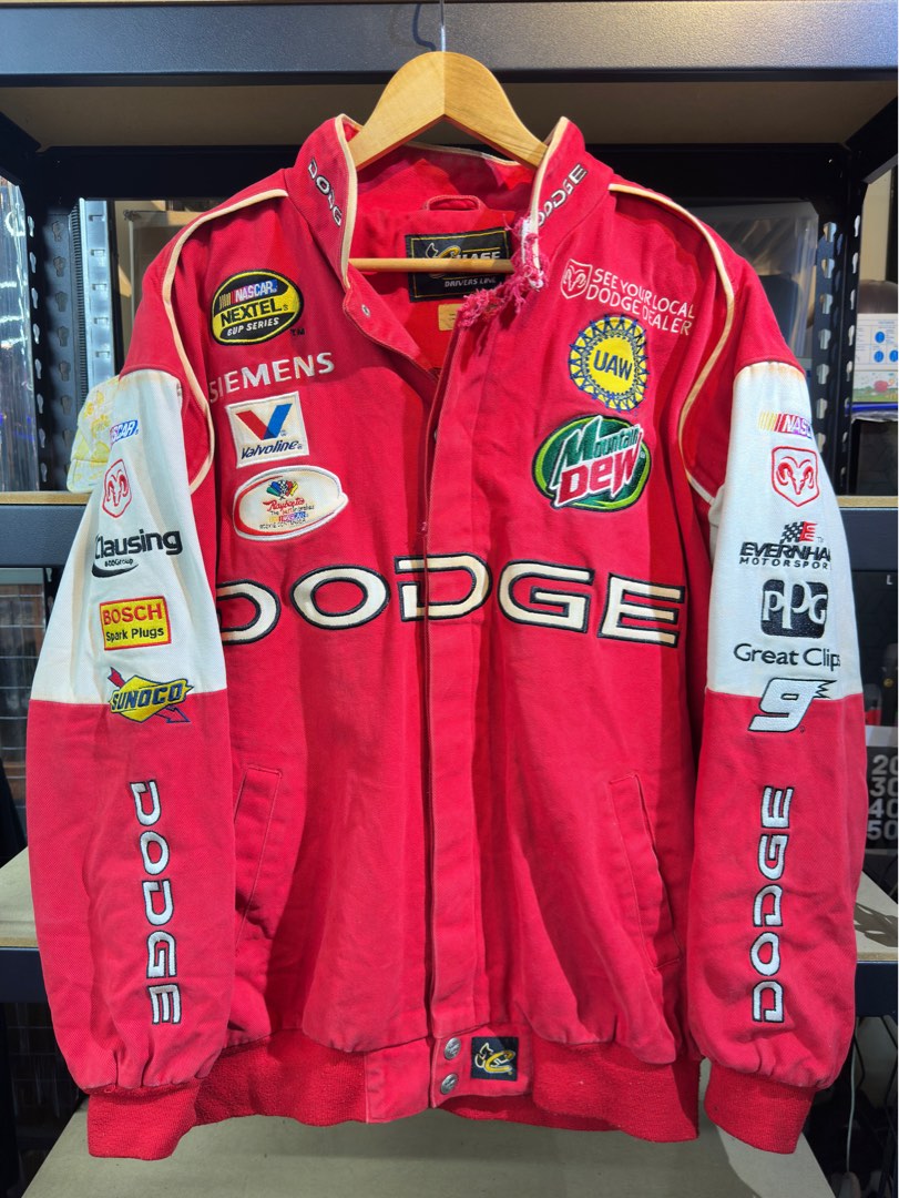 CHASE Dodge Nascar Jacket, Men's Fashion, Coats, Jackets and Outerwear ...