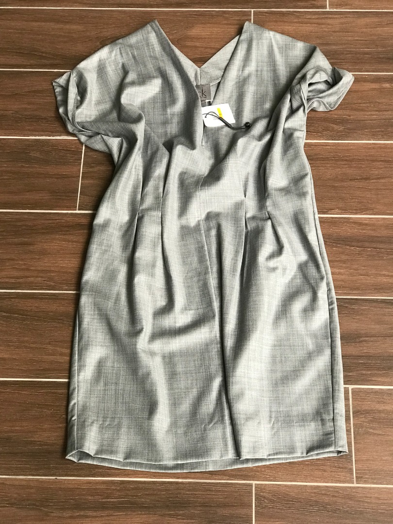 CK Light Grey Dress Calvin Klein, Women's Fashion, Dresses & Sets ...