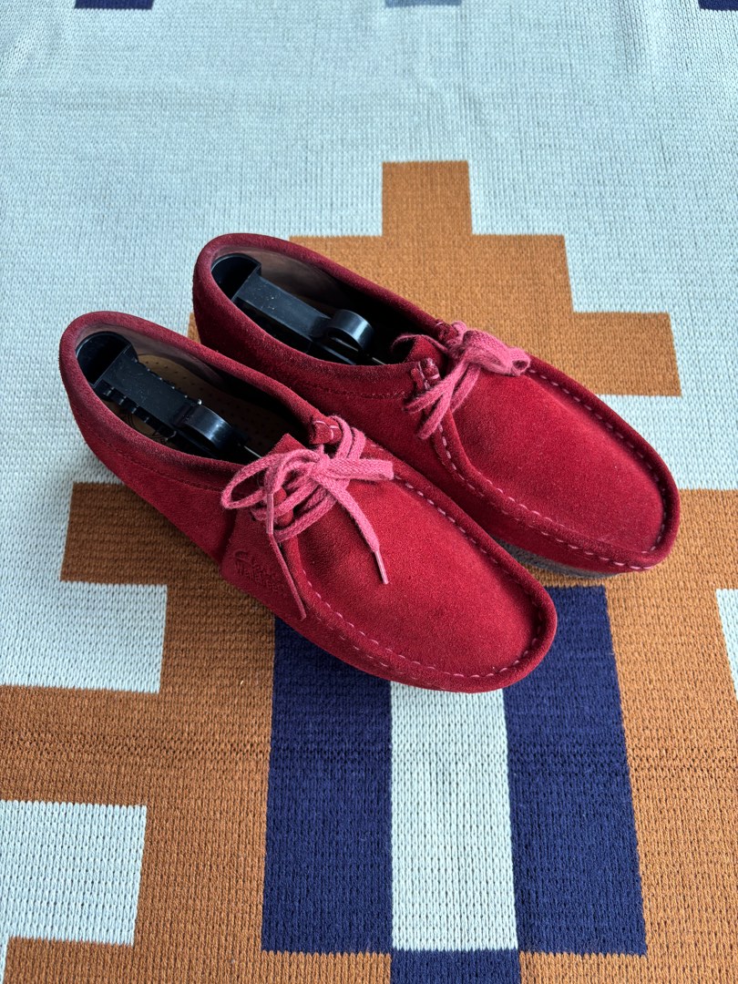 Clarks Wallabe Maroon Suede bukan visvim yuketen dr martens docmart ...