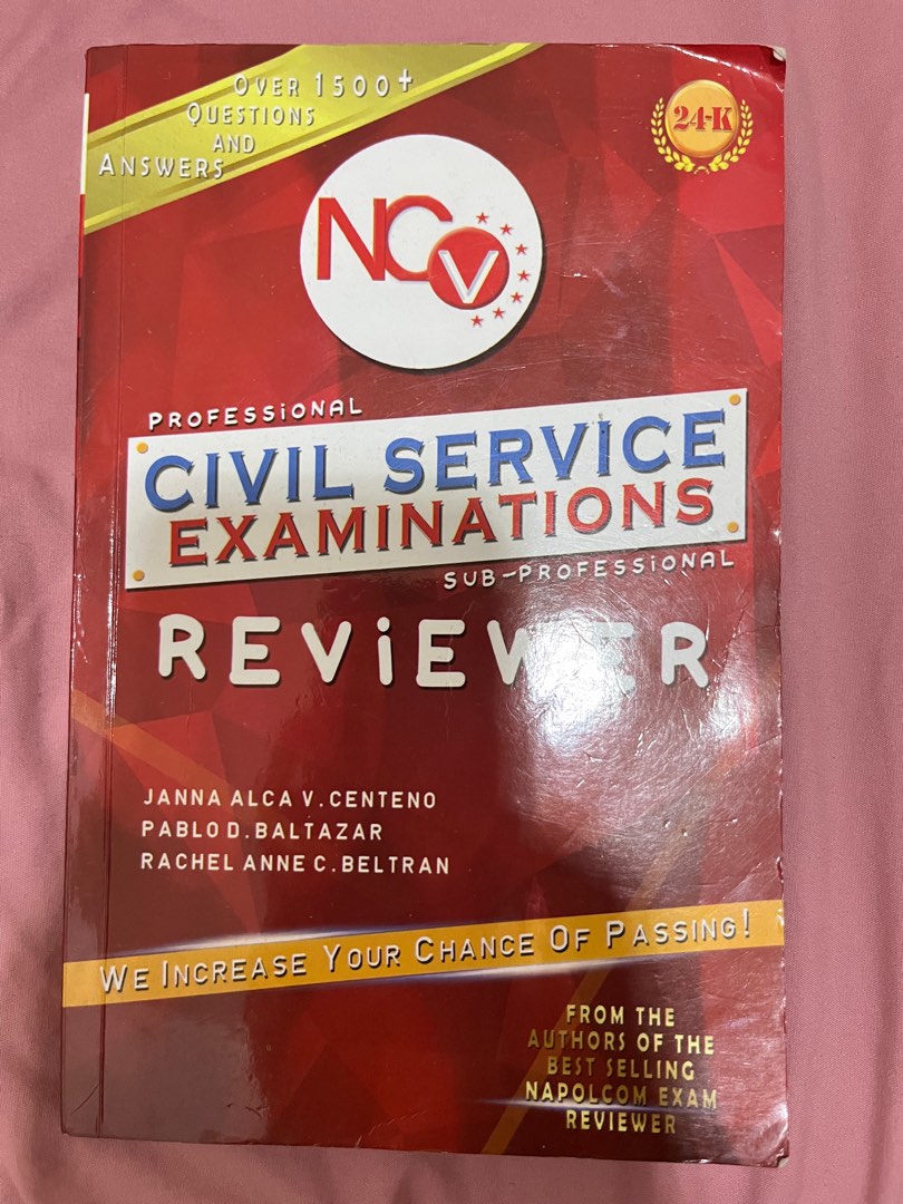 CSE Reviewer Book, Everything Else, Others on Carousell