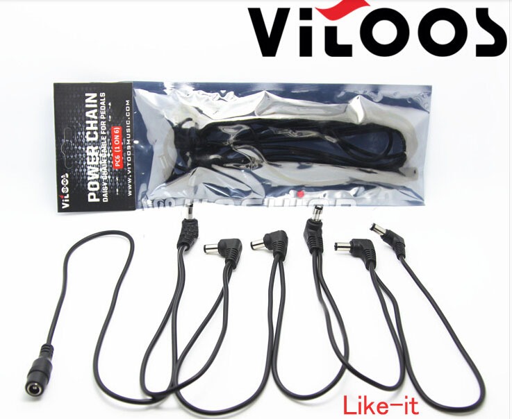 Daisy Chain Cables For Up To 6 Guitar Effects Pedals, Hobbies & Toys ...