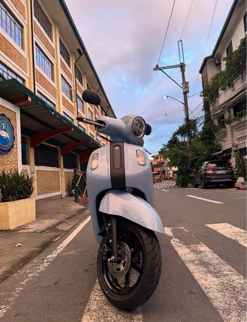 FAZZIO 125 (sky blue), Motorbikes, Motorbikes for Sale on Carousell