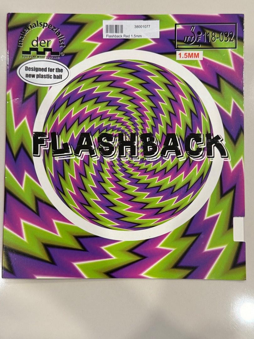Flashback Der Materialspezialist Medium Pimple Table Tennis Tenggelam, Sports Equipment, Sports ...