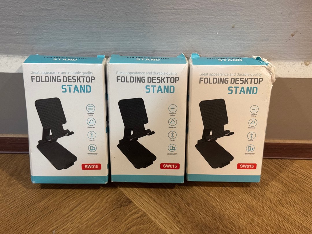 Folding desktop stand, Mobile Phones & Gadgets, Mobile & Gadget ...