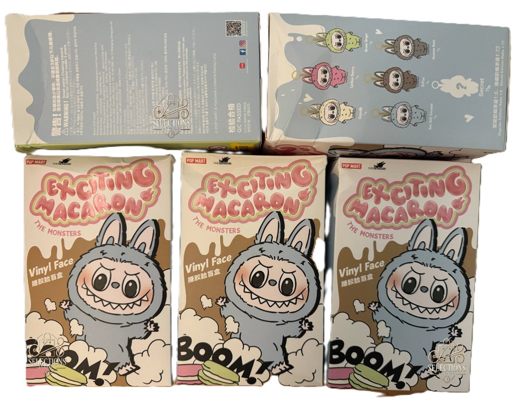 FOR SALE: Single boxes of Labubu Exciting Macarons V1 (SEALED ...