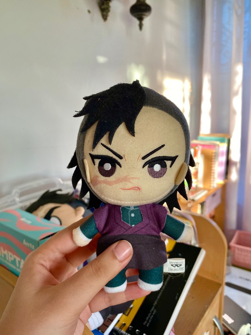 Genya Shinazugawa Demon Slayer Plush Stuffed Toy, Hobbies & Toys, Toys ...