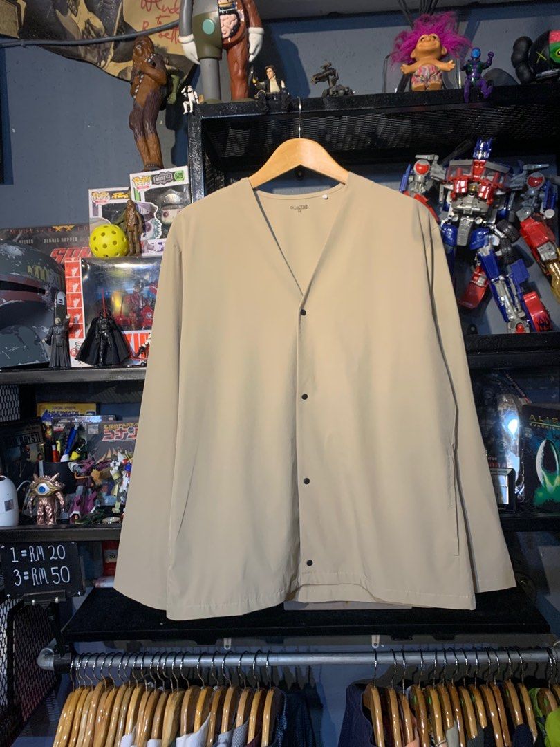 GU Active Cardigan Style, Men's Fashion, Coats, Jackets and Outerwear ...