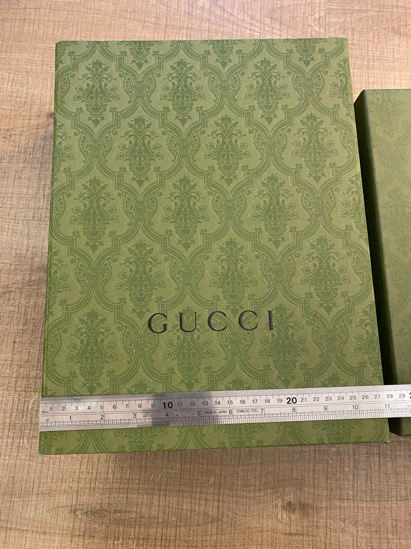 Gucci Boxes & Paper Bag, Luxury, Accessories on Carousell