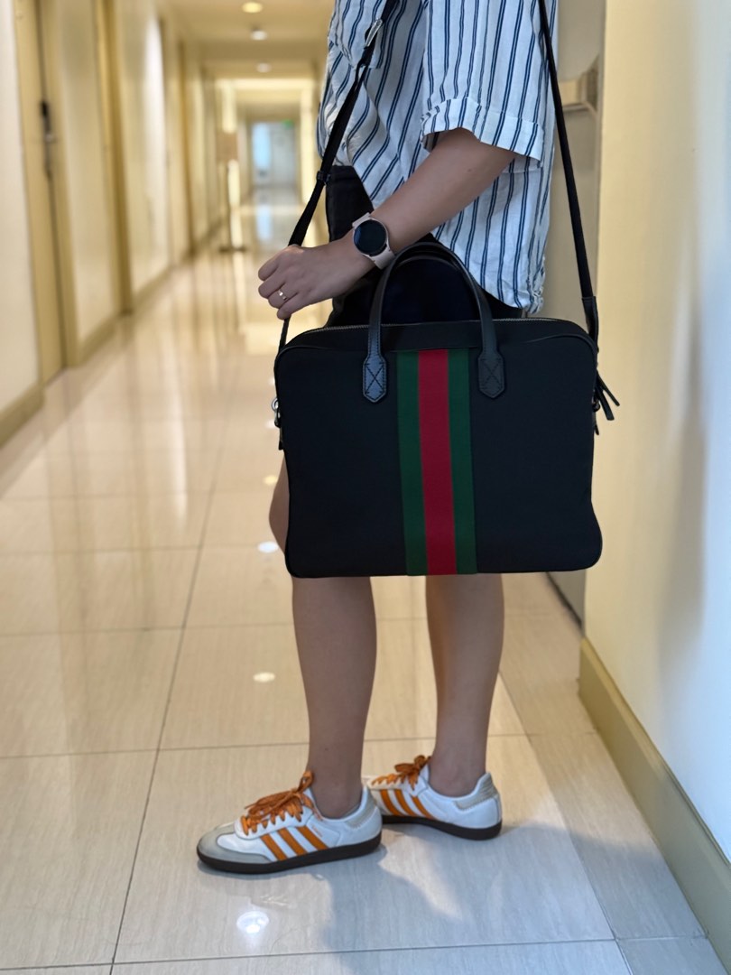Gucci Laptop Bag, Luxury, Bags & Wallets on Carousell