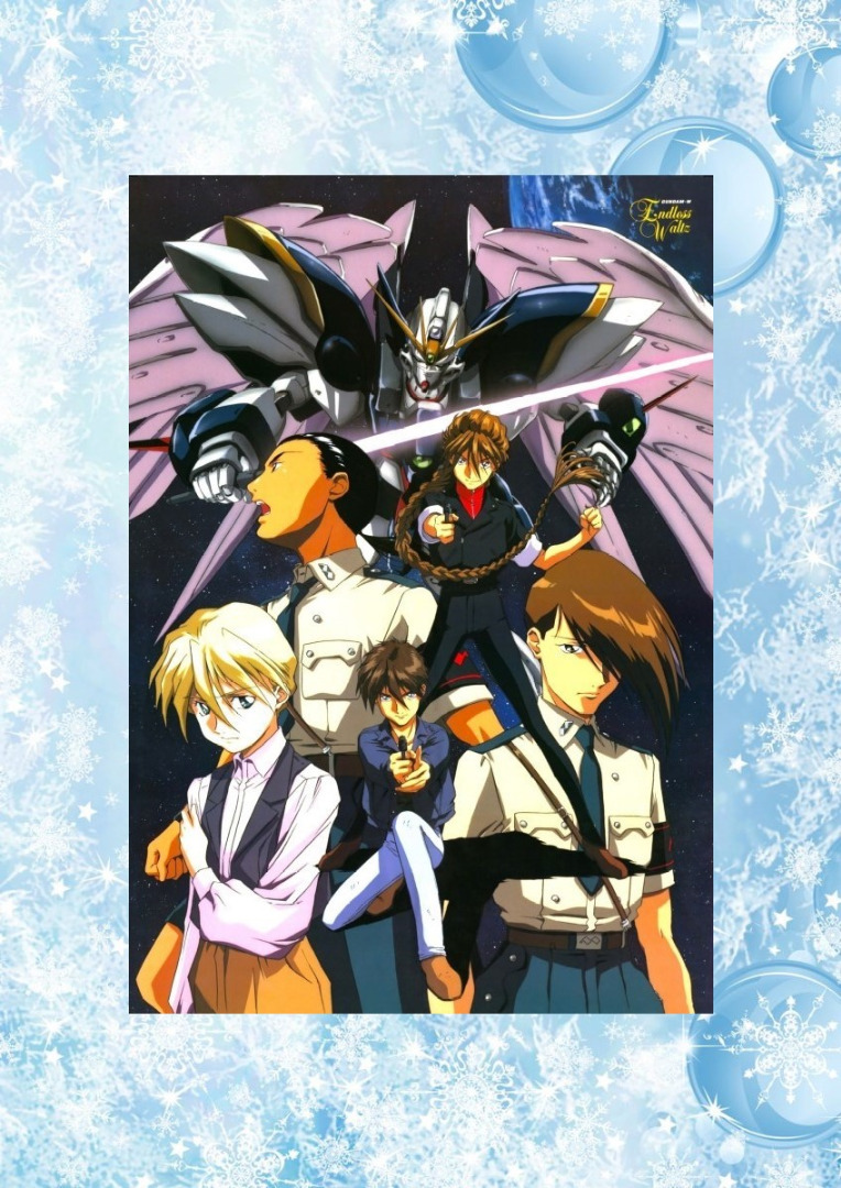 Gundam Wing OST Just Communication Two-Mix Anime A5 Mini Poster Song ...