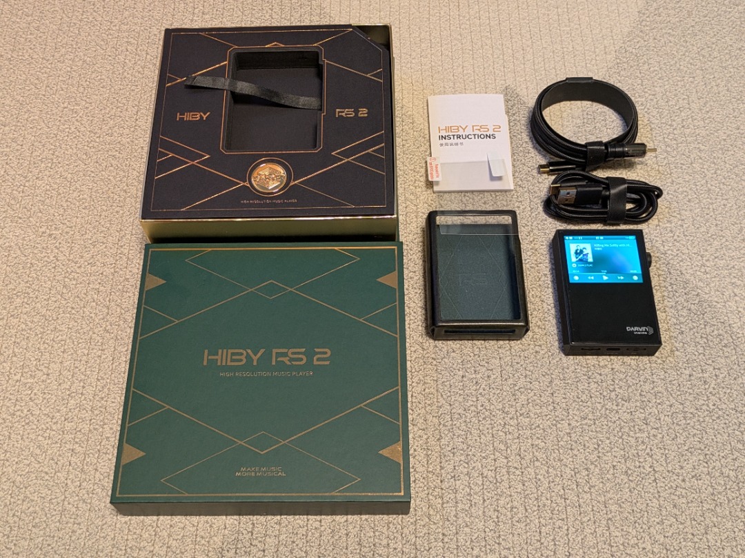 Hiby RS2 DAP, Audio, Portable Music Players on Carousell