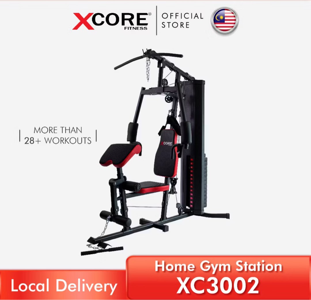 Home Gym Station Machine (X-Core), Sports Equipment, Exercise & Fitness ...