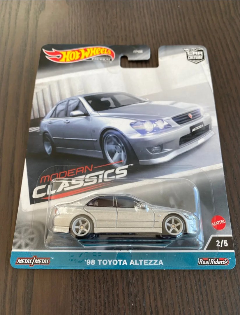 Hot Wheels Premium 98 Toyota Altezza, 興趣及遊戲, 玩具 & 遊戲類 - Carousell